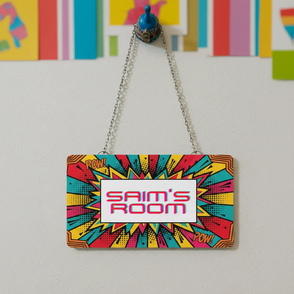 My Space Nameplate Personalized KidsÕ Room Sign – Stampare pakistan